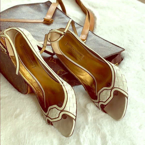 Bottega Veneta | Shoes | Authentic Bottega Veneta Woven Heels | Poshmark